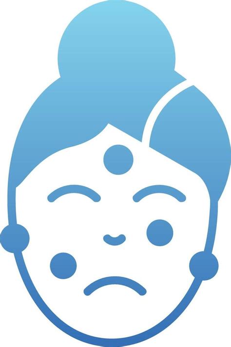 Acne Glyph Gradient Icon 47348669 Vector Art At Vecteezy