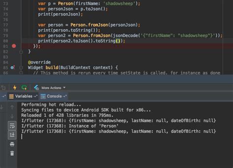 Dart How To Check For Null When Mapping Nested Json Stack Overflow