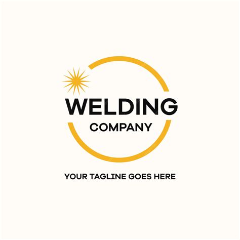 Premium Vector Welding Company Logo Vector