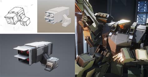 Modeling A Mech Robot In Unity With Umodeler