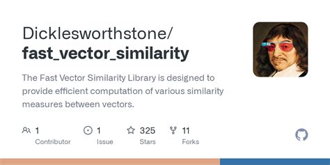 github dicklesworthstone fast vector similarity the fast vector similarity library is
