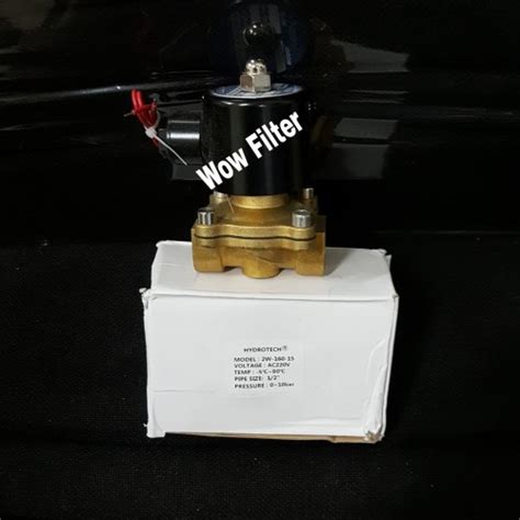 Jual Selenoid Kuningan Inch V Nc Selenoid Valve Brass Jakarta Barat Wow Filter