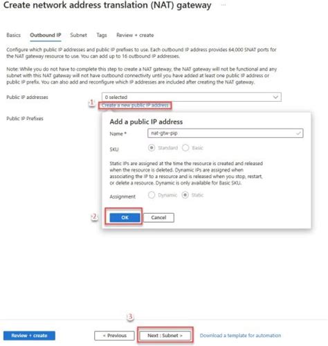 Azure Deploy Nat Gateway For The Vm Outbound Traffic