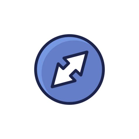 maximize generic outline color icon