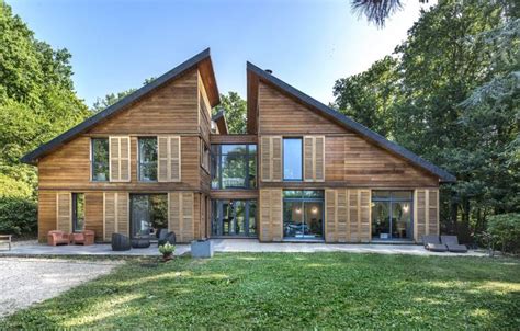 Une Maison Bois Design Sur Verrière Le Buisson Maisons Bois France Foret Architecte