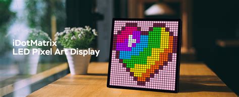 Amazon Com IDotMatrix LED Pixel Display X Programmable Pixel Art