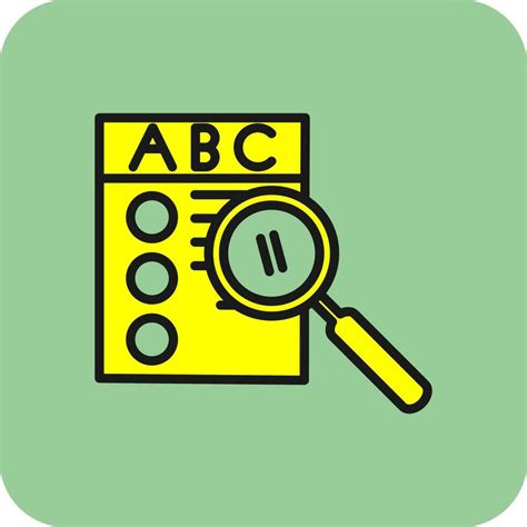 Spell Check Vector Icon Design 25952129 Vector Art At Vecteezy
