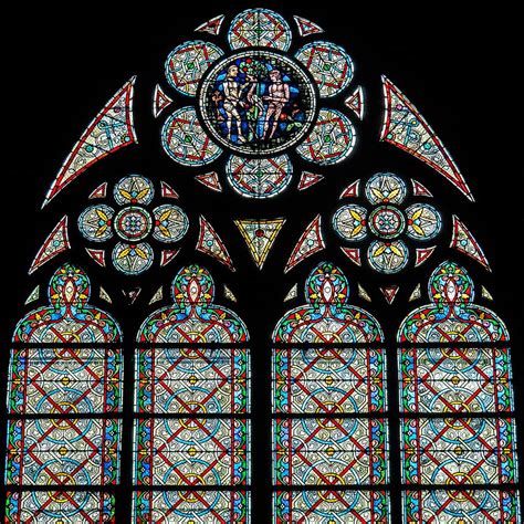 스테인드 글라스 창 장미 매듭 지붕 창문 성당 건축물 교회에 유리 그림 물감 Piqsels