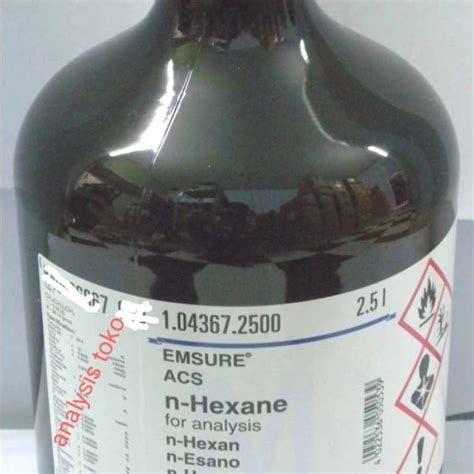 Promo N Hexan Merck Analysis 25 Liter N Hexane Diskon 23 Di Seller
