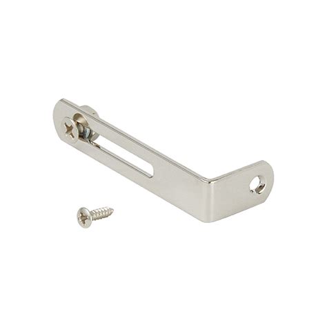 Gibson Les Paul Scratchplate Pickguard Mounting Bracket Nickel Glued To Music