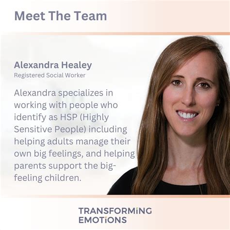 Dr Sarah Thompson On Linkedin Meet Alexandra Healey Is A Registered Social Worker At Transforming