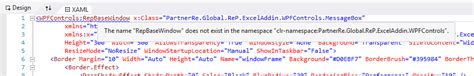 Wpf The Name Viewmodel Does Not Exist In The Namespace Clr Namespaceprojectviewmodels