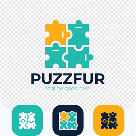 퍼즐 조각 가구 로고 로고 Png Pngwing