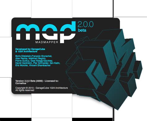 Madmapper 20 Beta Projectile Objects