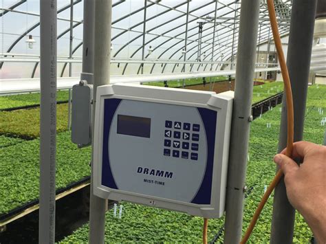 Controlling Mist For Propagation Drammwater Treatment