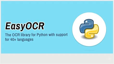 Ashish Karhale On Linkedin Python Ocr Easyocr Dataextraction Imageprocessing Pythonlibraries