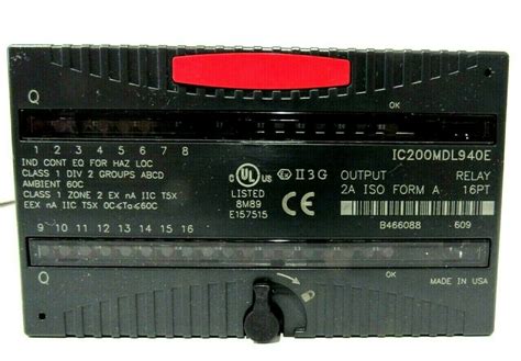 NEW GE FANUC IC MDL RELAY OUTPUT MODULE SB Industrial Supply Inc