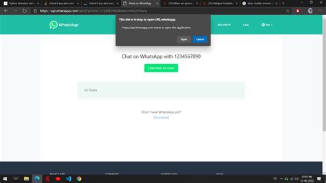 Python Selenium Not Able To Detect A Popupalert On Chrome Stack Overflow