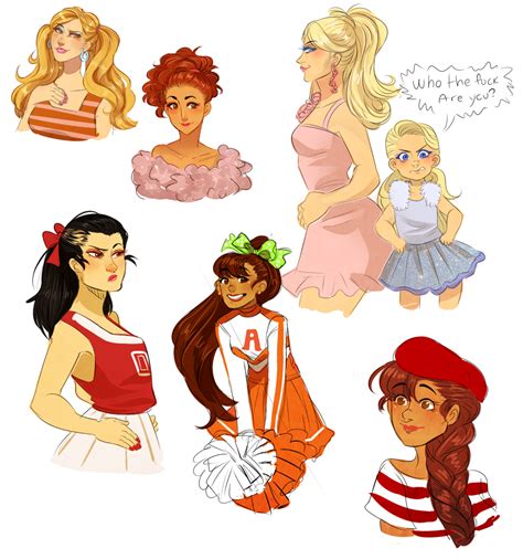 Most Popular Girls In School By D Iversa On Deviantart