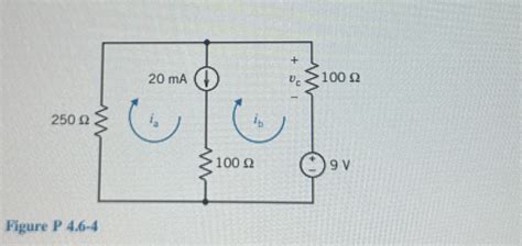 Solved P 4 6 4 ﻿find Vc ﻿for The Circuit Shown In Figure P