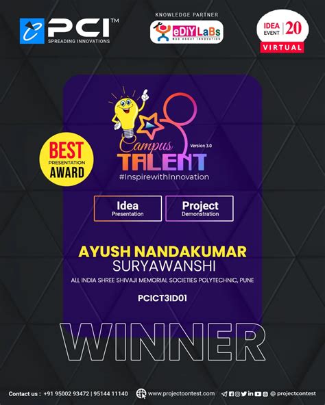 Project Contest Innovationspci™ Llp Projectcontest • Instagram