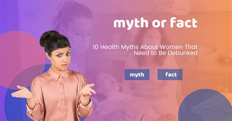 10 Health Myths About Women That Need To Be Debunked Altus Lifescience