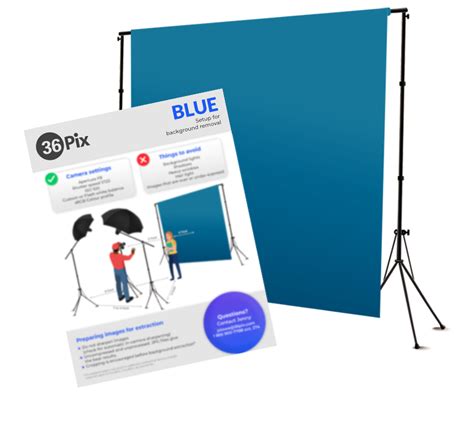 Blue Screen Photo Setup Guide Pix