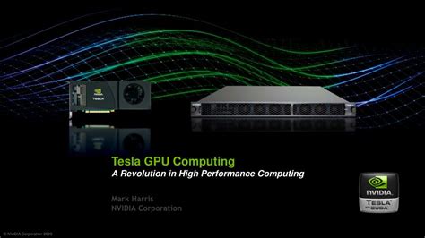 PPT Tesla GPU Computing A Revolution In High Performance Computing PowerPoint Presentation