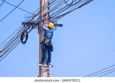 1 Thousand Electrician Climbed Ladder Royalty Free Images Stock Photos Pictures Shutterstock