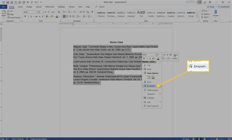 Hanging Indent Microsoft Word Managehop