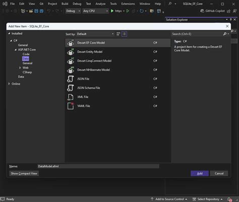 Connect To Sqlite With Entity Framework Core — C Guide