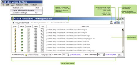 Modules MainApplicationGUI Documentation Slicer Wiki