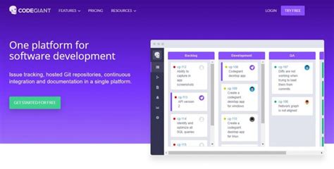 Codegiant Para Gestionar Desarrollo De Software