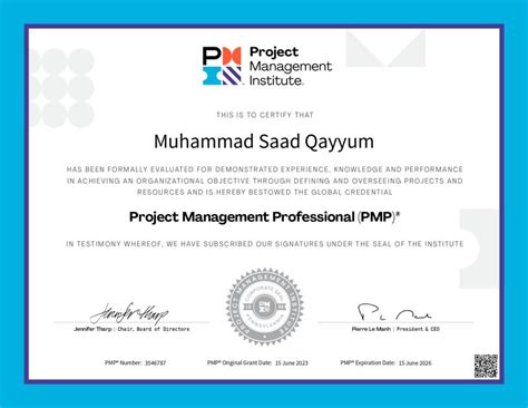 Muhammad Saad Qayyum On Linkedin Im Happy To Share That Ive Obtained A New Certification