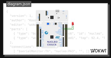Stm Led Bare Wokwi Esp32 Stm32 Arduino Simulator Stm Led Bare Wokwi Esp32 Stm32 Arduino Simulator