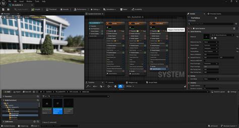 Artstation Ue5 Bullet Muzzle Flash And Hit Niagara Particles