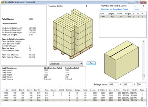 Quick Pallet Maker Examples Packaging Software