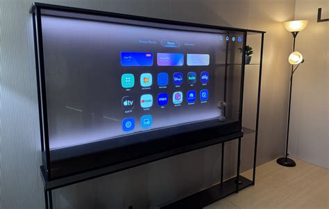 Lg Oled T Transparent Oled Tv Is Real And Coming In