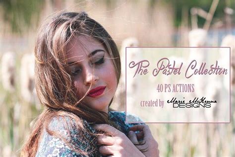 The Pastel Collection Actions Instagram Story Template Photoshop Photoshop Actions