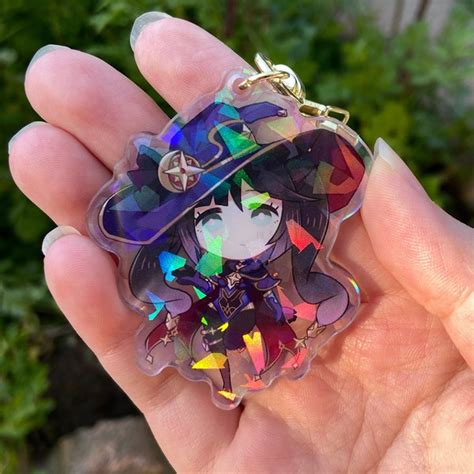 Genshin Mona Charm Etsy