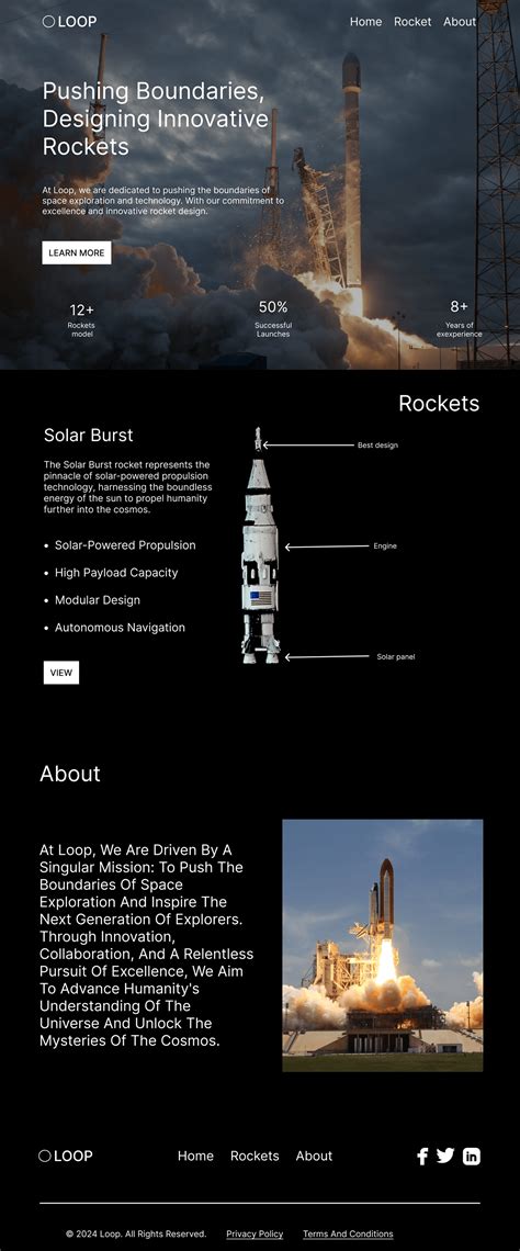 Rocket Web Design Behance