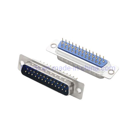 Hot Sales Female And Male DB25 DB37 D SUB Connector DIP Type DB Dsub Connecor Connector And