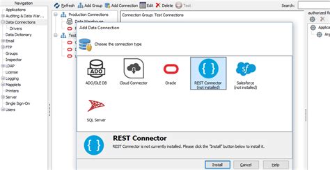 Rest Connector Configuration