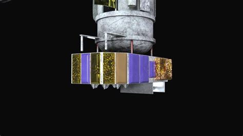 3d satellite with high res texture model turbosquid 1723328