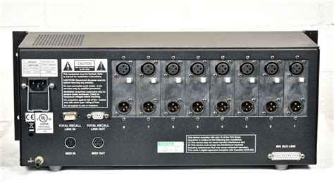 SSL XLogic XRack Eq Gearwise AV Stage Equipment