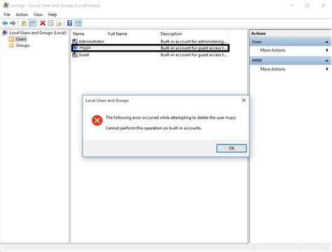 How To Delete Built In Administrator Account In Windows 10 8 And 7