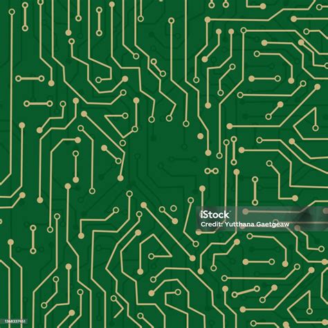 전자 회로 기판 기술 배경 회로 기판 텍스처 벡터 일러스트레이션 0명에 대한 스톡 벡터 아트 및 기타 이미지 0명 Cpu 공학 Istock