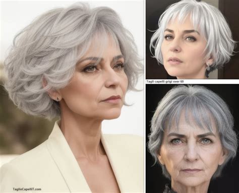 Tagli Capelli Grigi Over 60 ⭐ Valorizza La Tua Bellezza Naturale ⭐