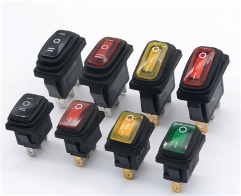 带灯船型开关如何接线 颖鑫电子