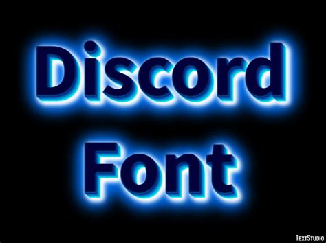 Discord Font Text Effect And Logo Design Font